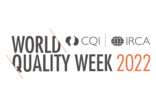 World Quality Week 2022 - Jones Engineering Group